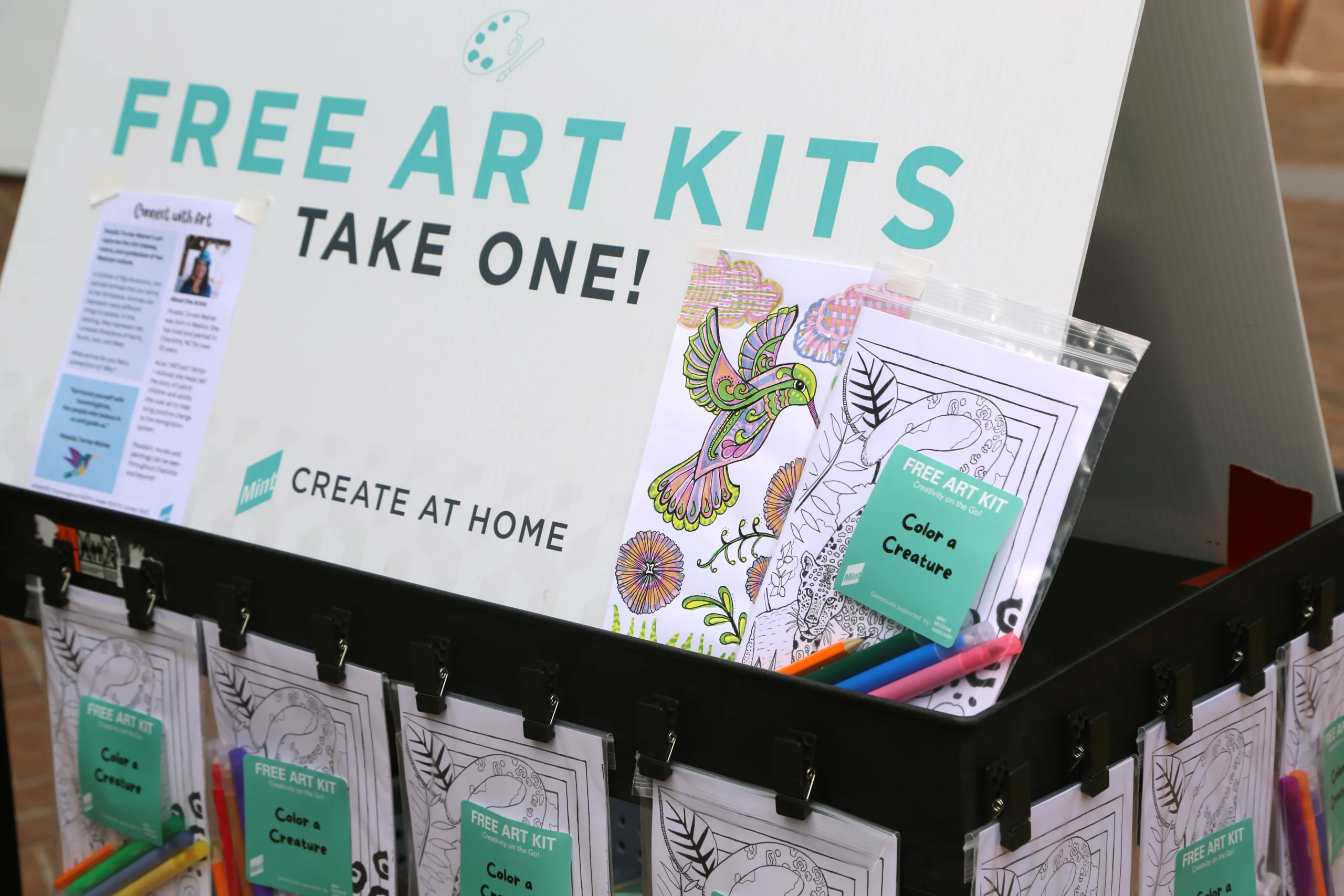 Free Art Kits at Mint Randolph - Mint Museum