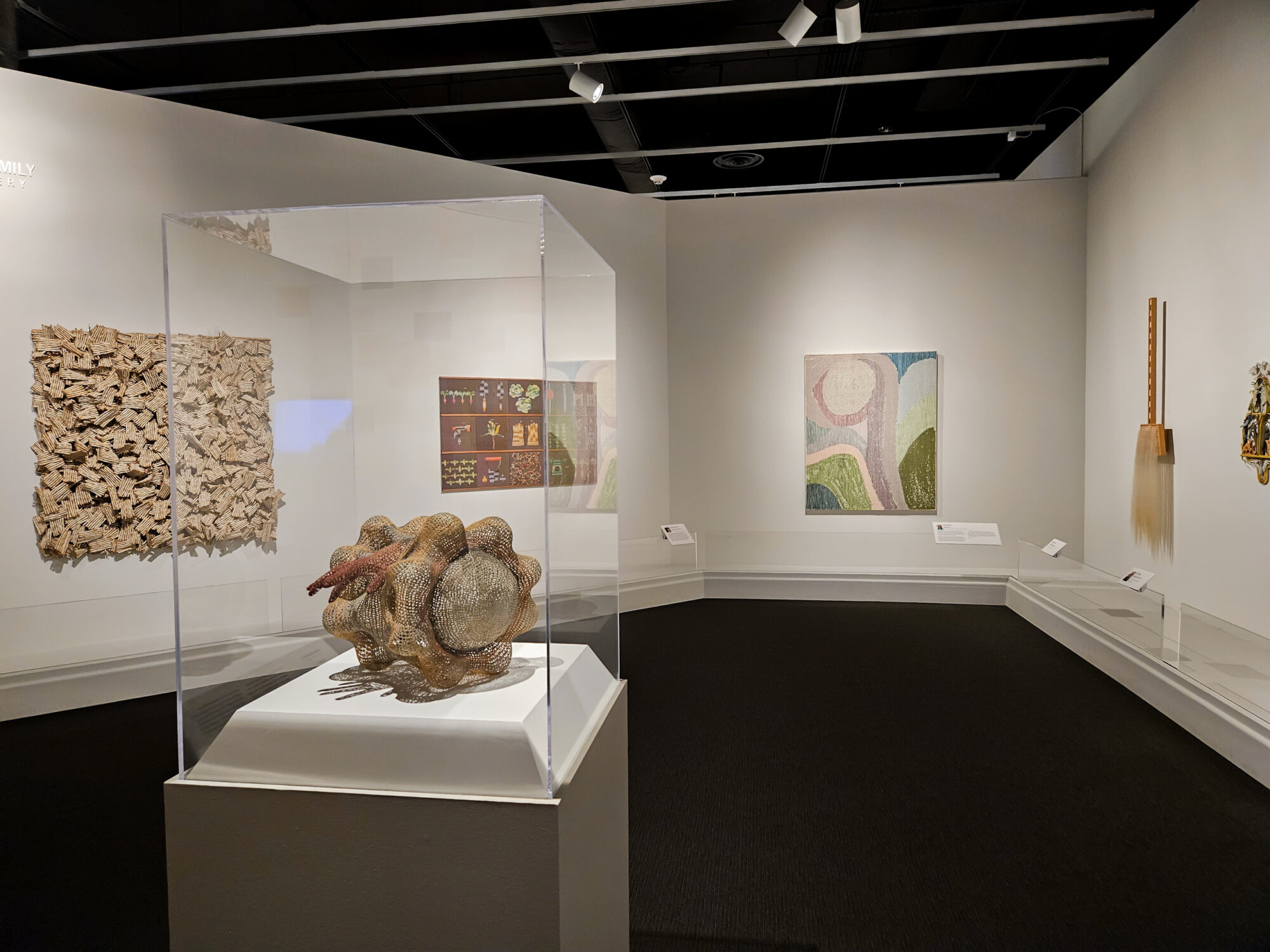 Creative Fiber Art Sculptures Large Late 20th Century Fiber Art By