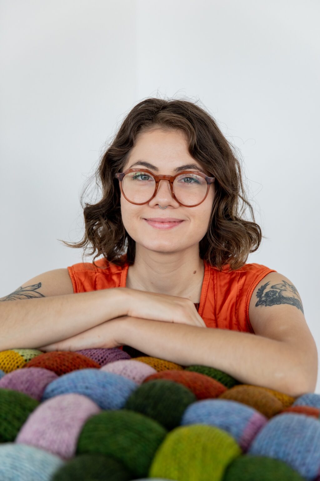 Art as therapy: The deeper meaning behind Katrina Sánchez’s colorful, joyful fiber art | The ...